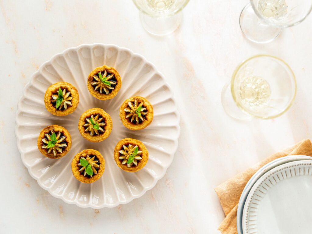 Parmesan-Törtchen - Vorspeise für ein Festessen - Gustinis Feinkost Blog