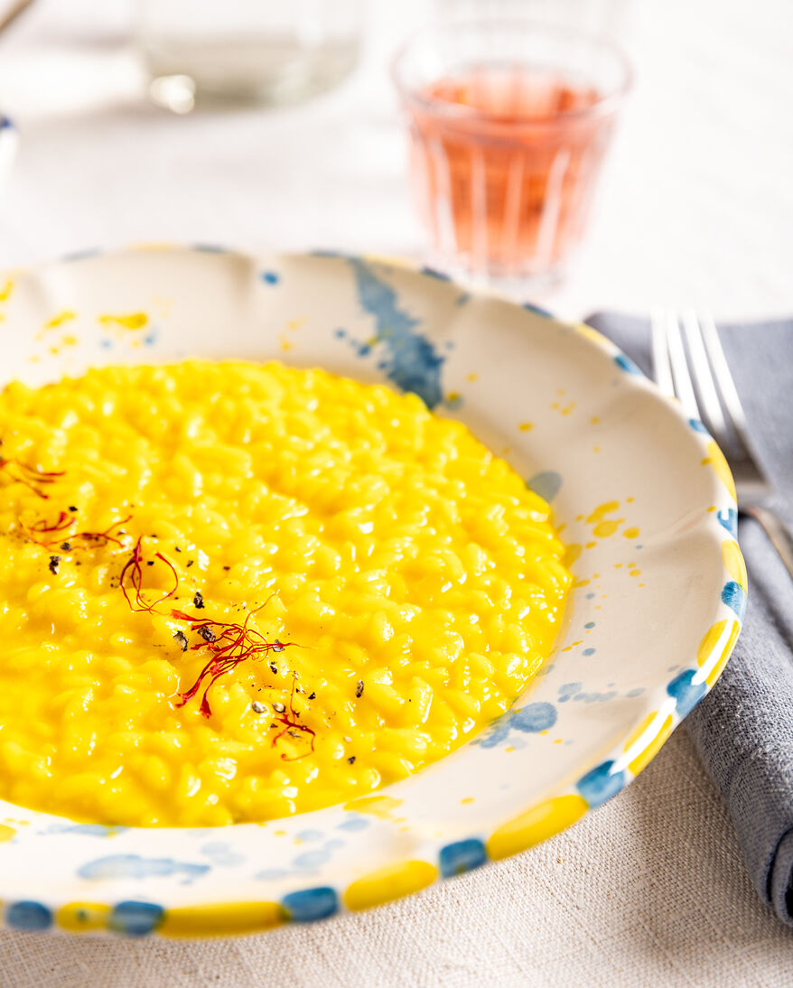 Risotto Milanese - Rezept - Gustini - italienischer Foodblog