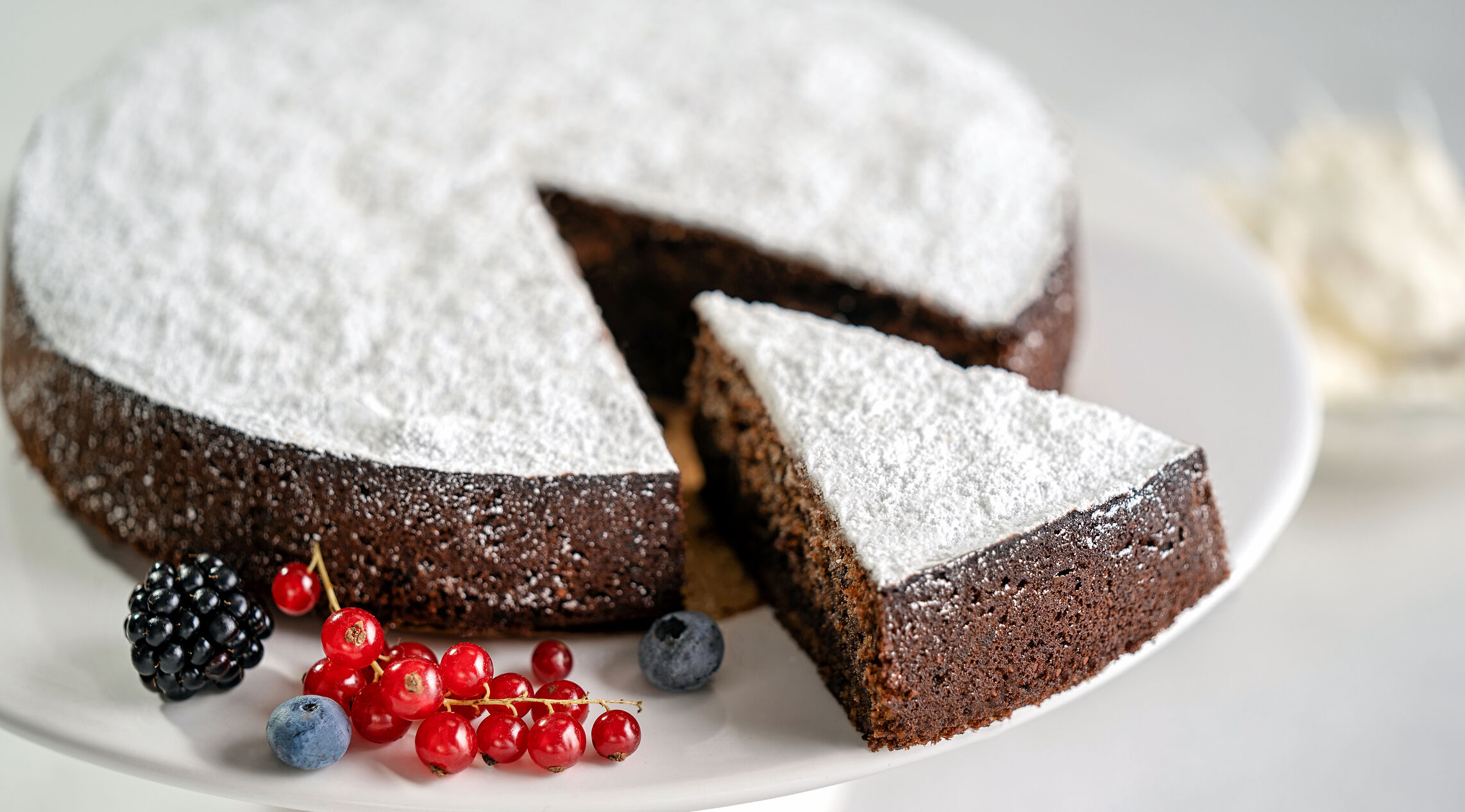 Torta Caprese - Schokokuchen ohne Mehl - Gustini - italienischer Foodblog