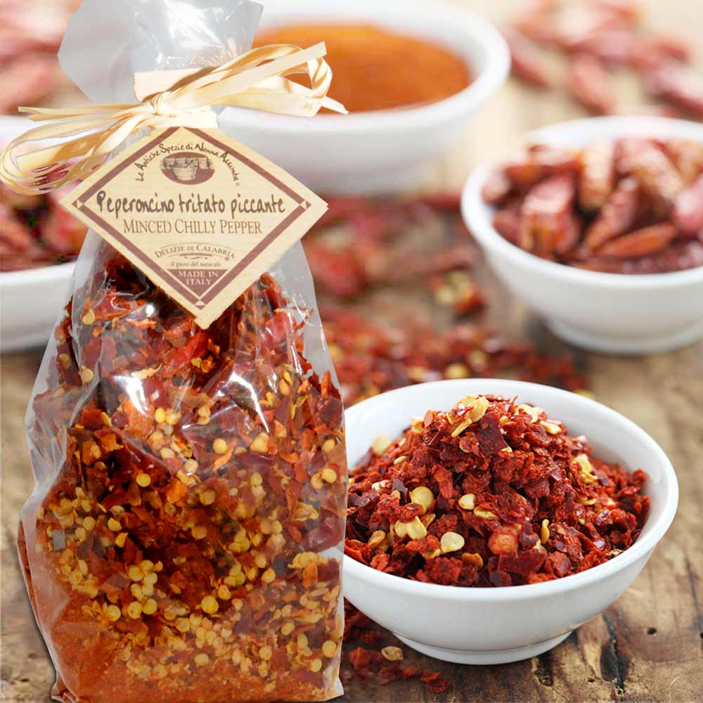 Chili-Flocken aus Kalabrien