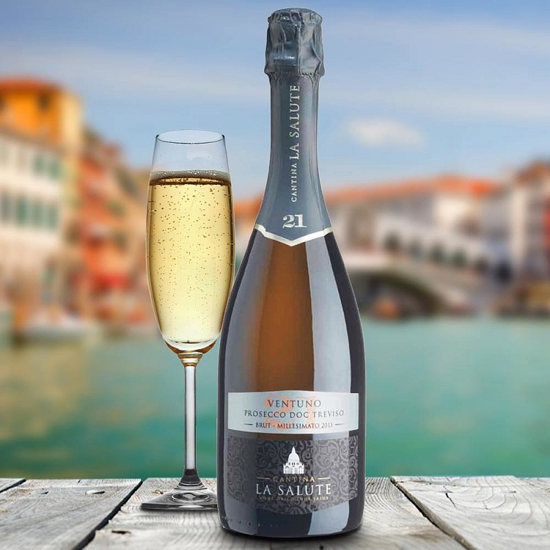 Prosecco DOC Treviso Brut Millesimato 2018 | Gustini Feinkost