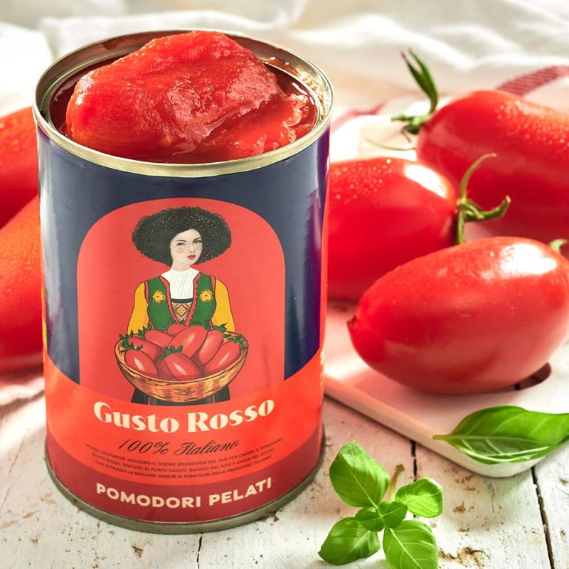 Pomodori pelati Gusto rosso
